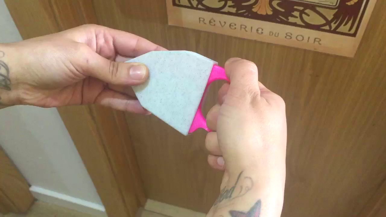 Hook for opening doors without touching hands - YouTube