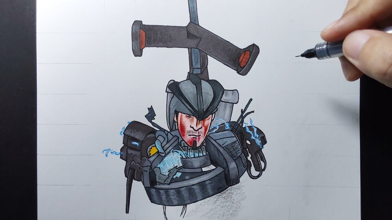 how to draw astro toilet destroyed in skibidi toilet 72 part 2 - YouTube