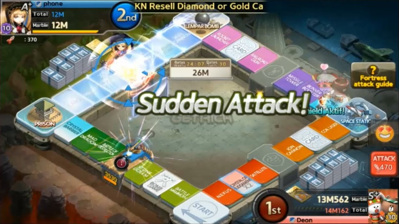 [LINE LET'S GET RICH] NEW UPDATE FORTRESS MAP ! LET'S PLAY WITH YOUR ...