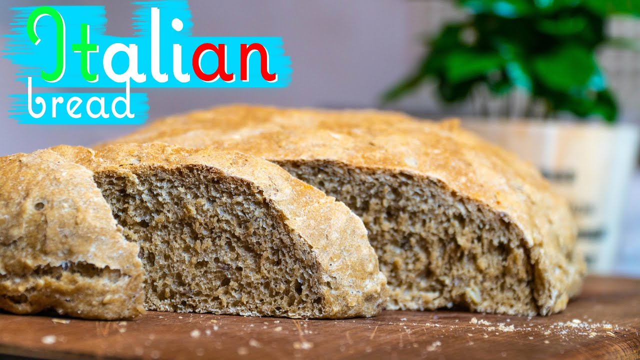 Homemade ITALIAN Multigrain Bread *Healthy Italian recipe - YouTube