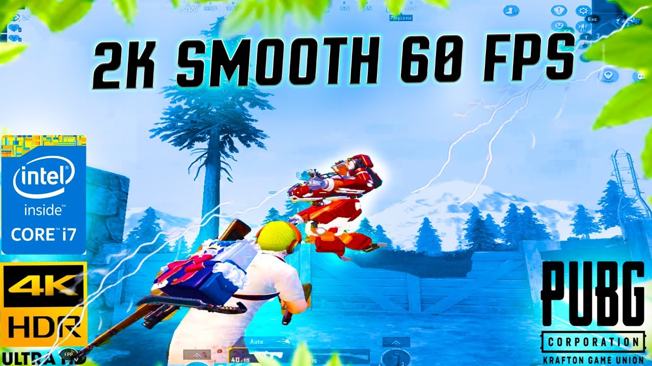 PUBG Mobile 2K 60 FPS Low-End PC | PUBG Mobile 2K Gameplay | Low-End PC ...