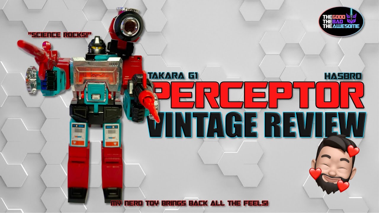 Transformers G1 Perceptor Review - Making 1985 Awesome Again! - YouTube
