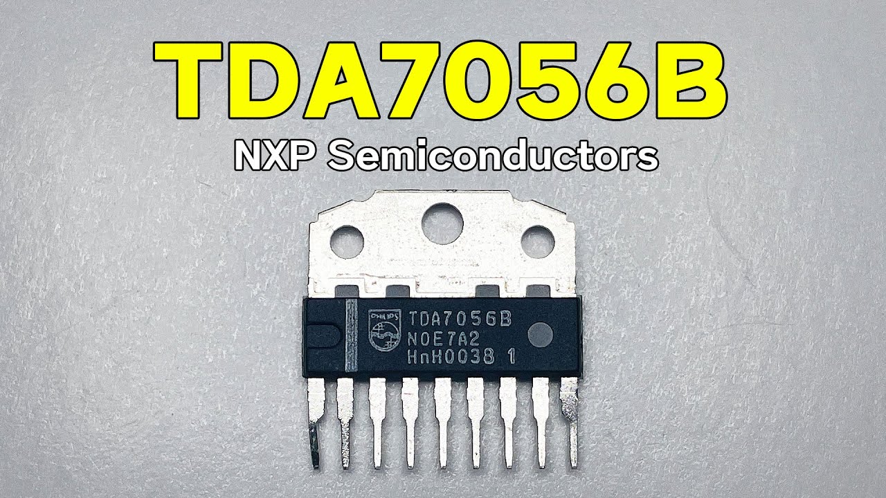 Tda7056b Nxp Semiconductors 5 W Mono Btl Audio Amplifier With Dc