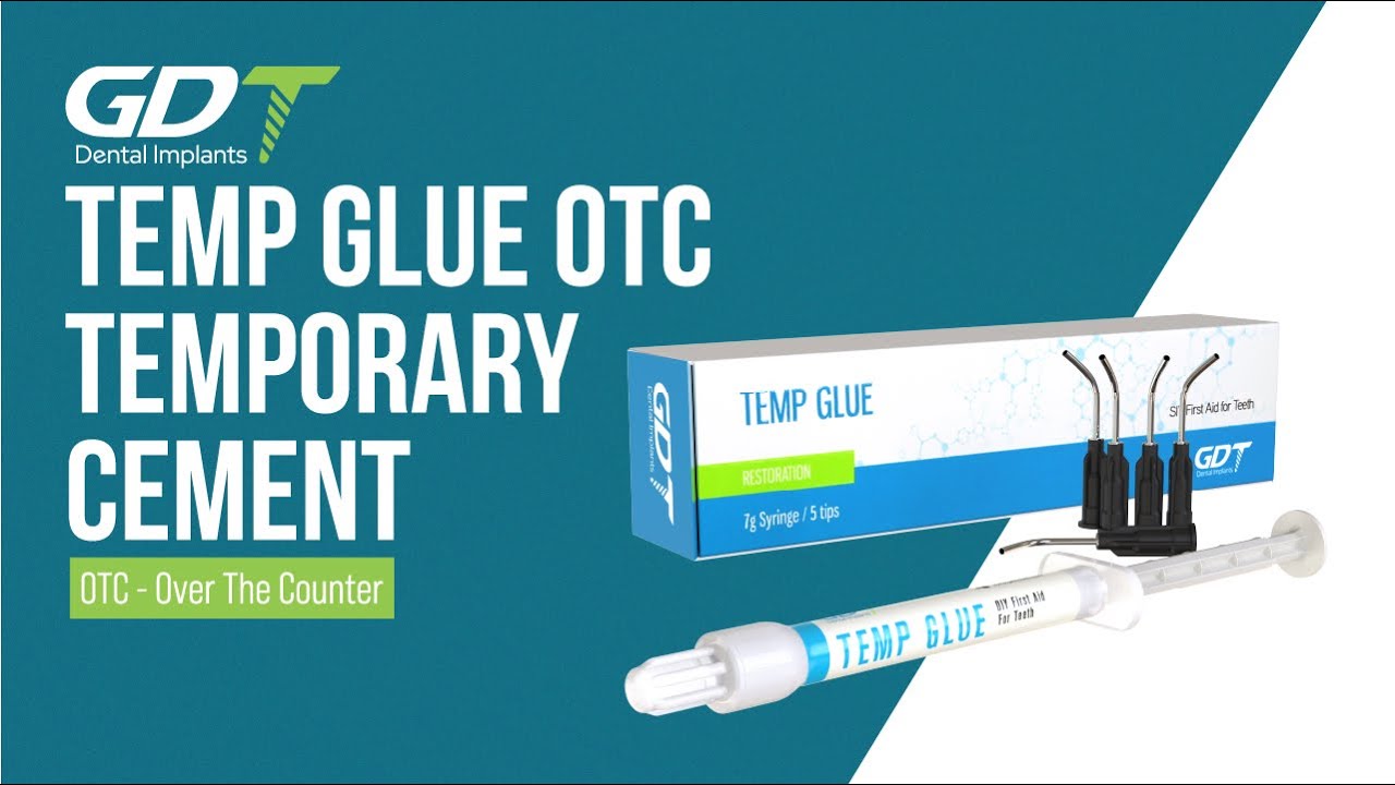GDT Temp Glue OTC: The Perfect Temporary Cement Solution - YouTube