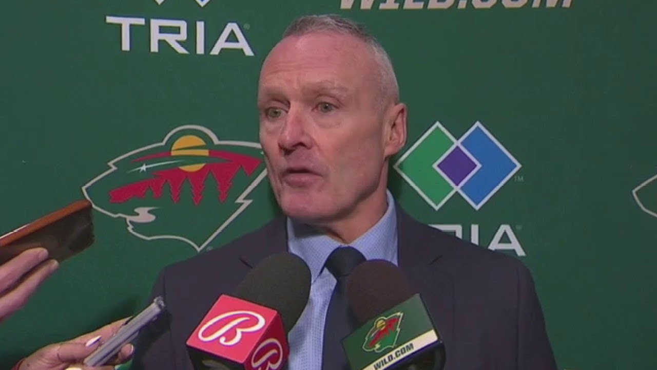 Dean Evason says the Wild challenged themselves to end losing streak ...
