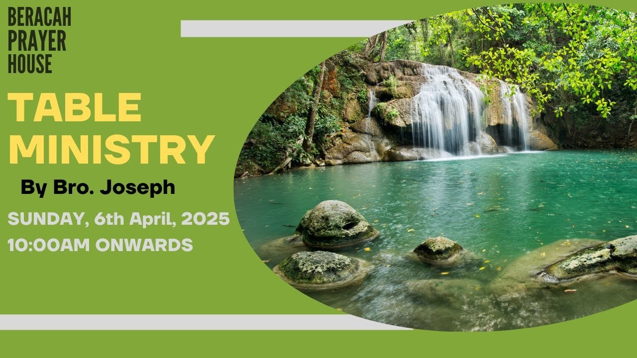 Table Message by Bro Joseph - YouTube