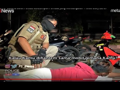 Tim Tiger Polres Jakut Tegur ABG Ngebut & Miliki Banyak Obeng Part 03 - Police Story 23/09