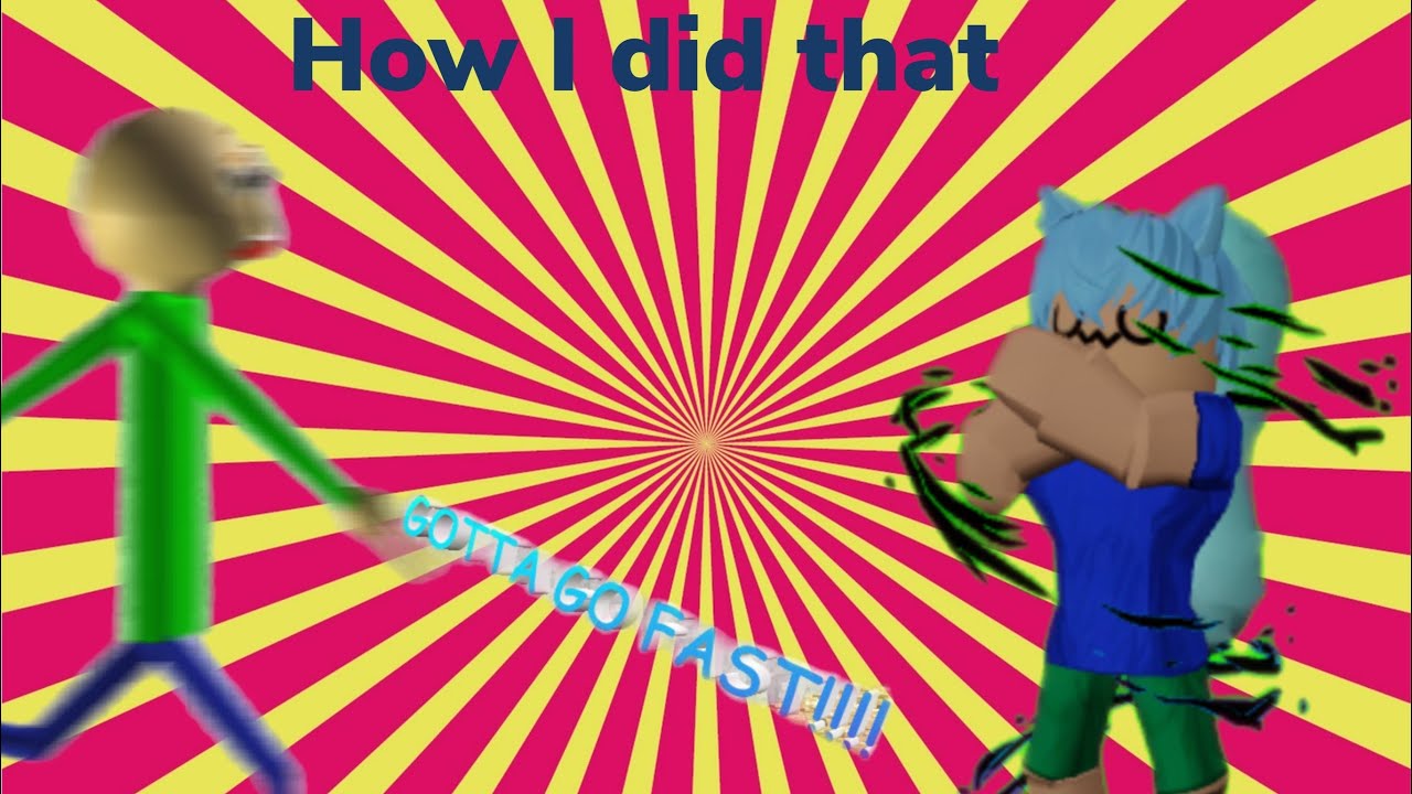 How to do the fastest baldi slap glitch without getting killed in Baldi ...