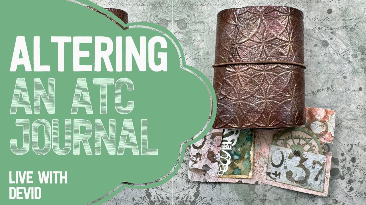 Altering an ATC Journal! | LIVE with Devid - YouTube
