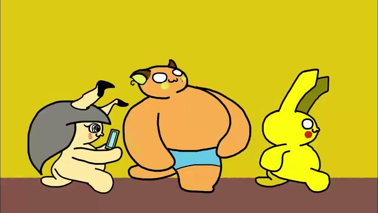 pikachu walk - YouTube