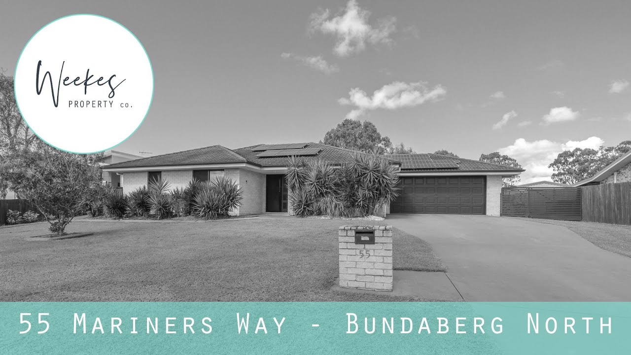 55 Mariners Way - Bundaberg North - YouTube