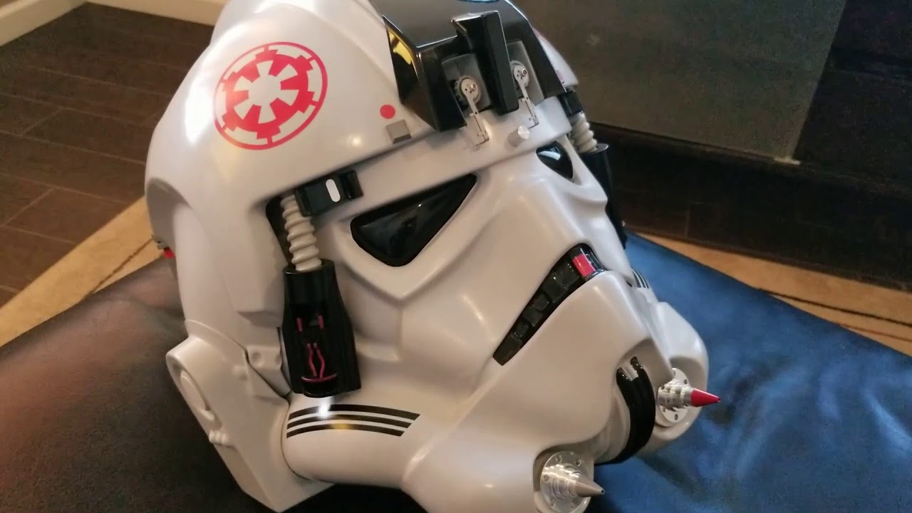 Unboxing the Anovos Star Wars AT-AT Driver Helmet - YouTube