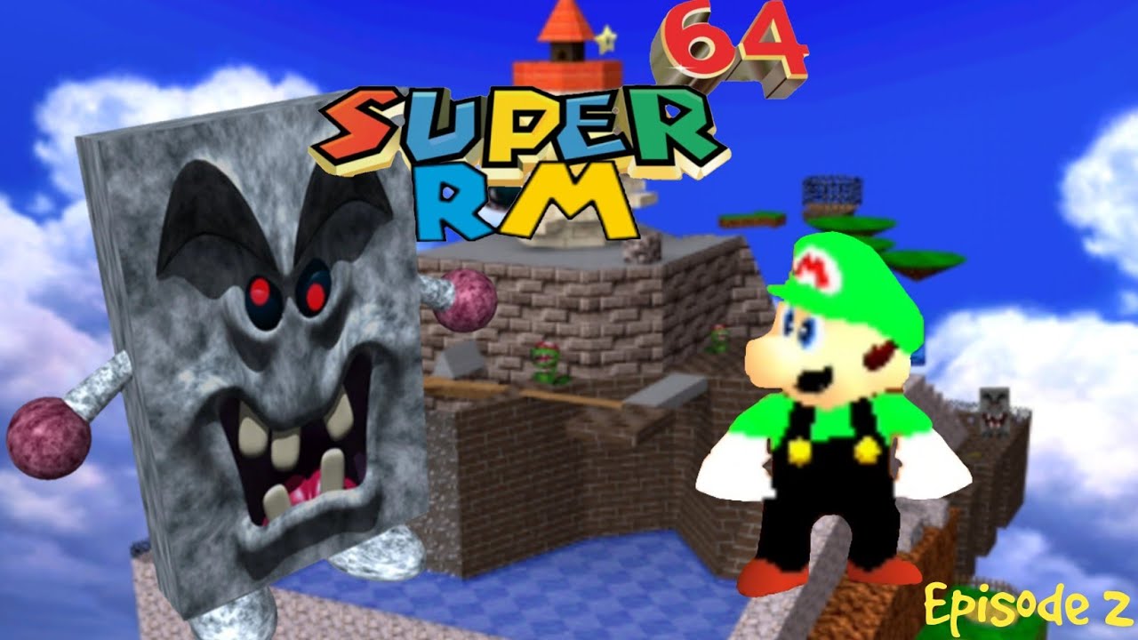 Super RM 64 | Defeating Thwomp King and taking the Slide | Ep.2 - YouTube