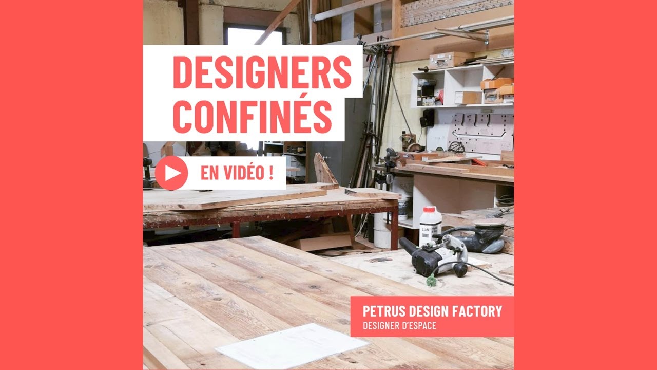 Designers confinés : Petrus Design Factory - YouTube
