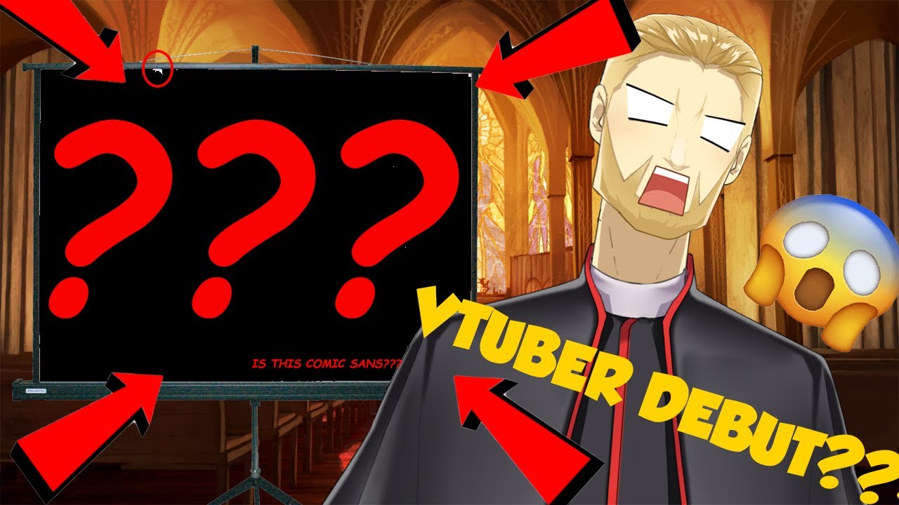 【DEBUT STREAM】PRIEST VTUBER IS HERE TO SHITPOST - YouTube