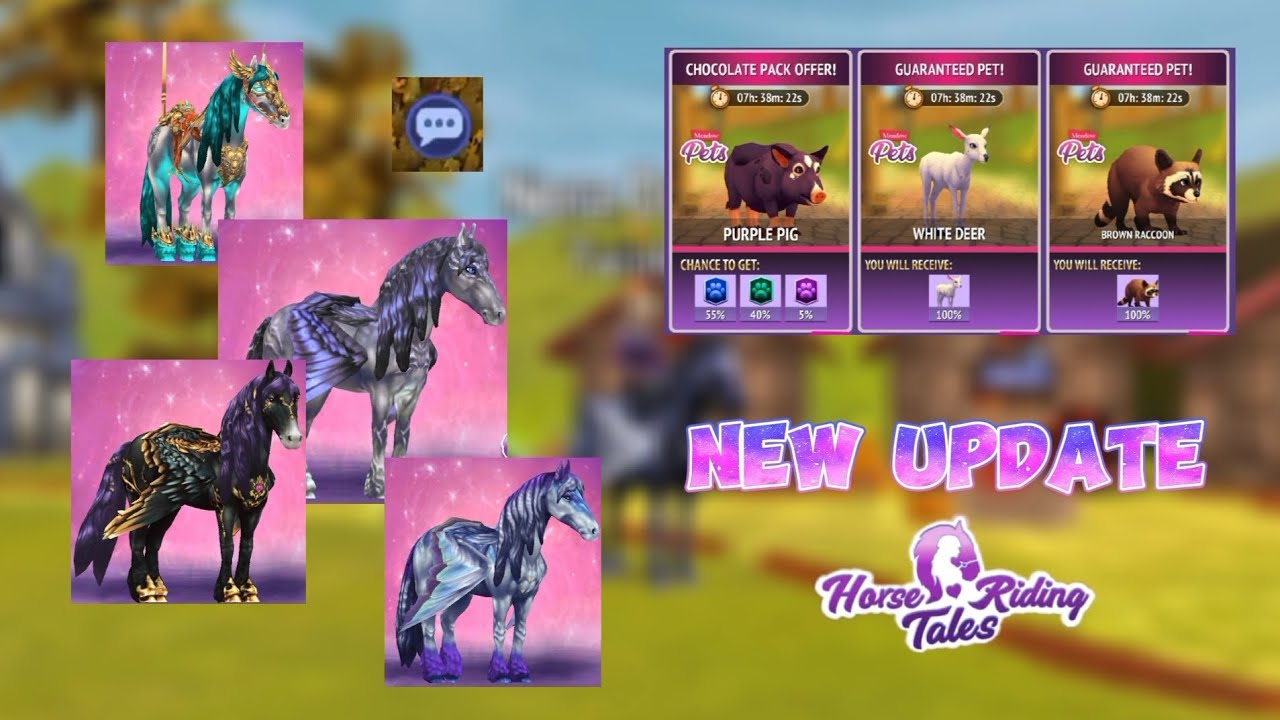 NEW UPDATE 🥳😱 || New horses?! || Horse Riding Tales - YouTube