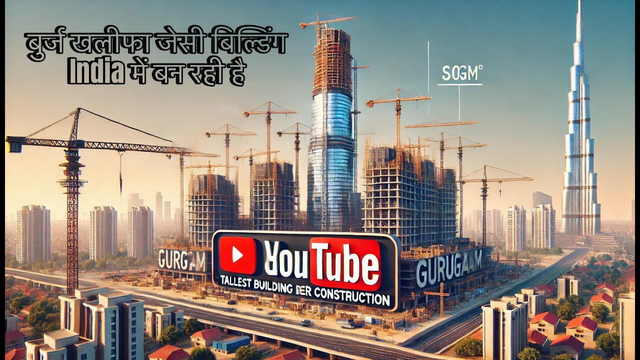The Construction of Modern Tower, Gurugram - YouTube