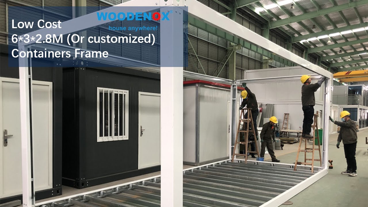 Container house frame for Prefab Modular Mobile Detachable Container ...