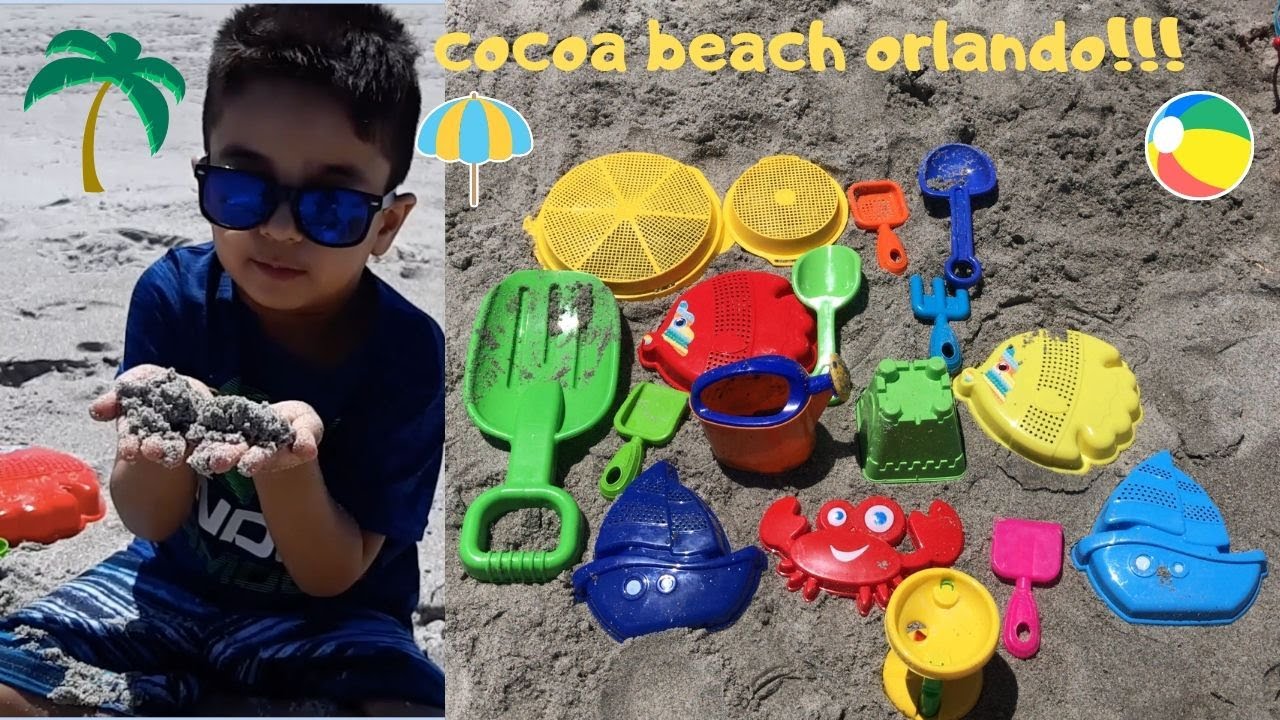 Beach Fun @ Cocoa Beach Orlando Florida!!!! - YouTube