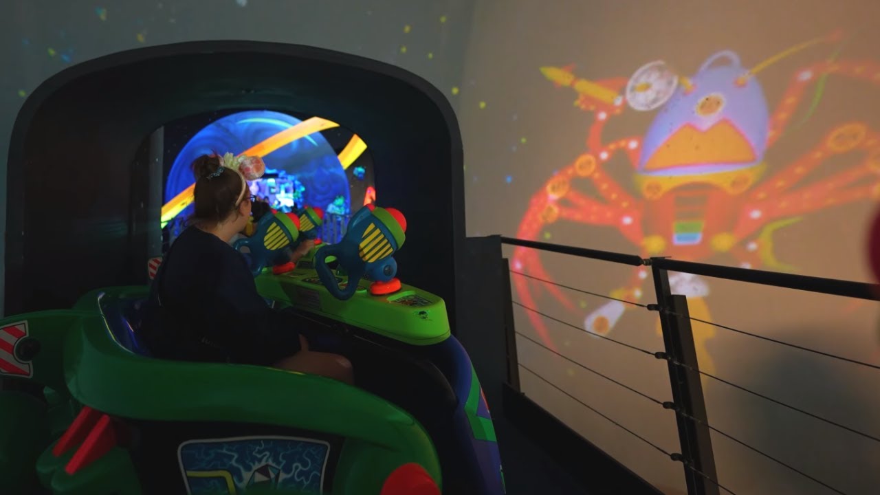 Broken Ride On Buzz Lightyear's Space Ranger Spin POV in 4K | Walt ...