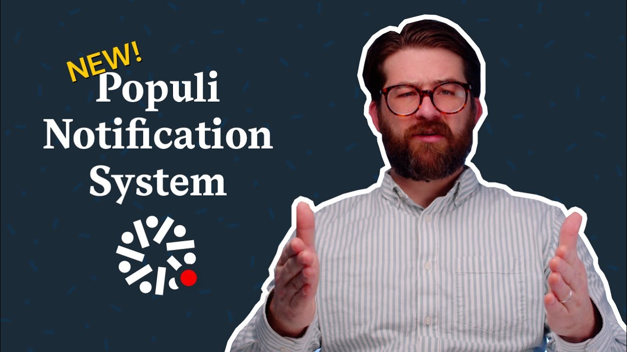 New Populi Notification System - YouTube