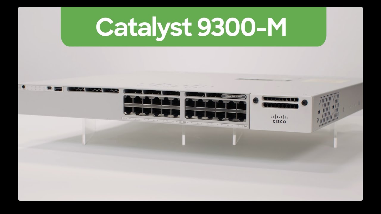 Unboxing Catalyst 9300-M Cloud-Managed Switches - YouTube