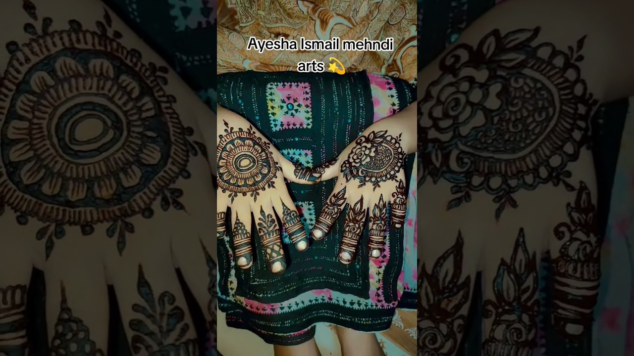 //fancy banch mehndi designs//#fypシ #new #viral #mehndi #design #video ...