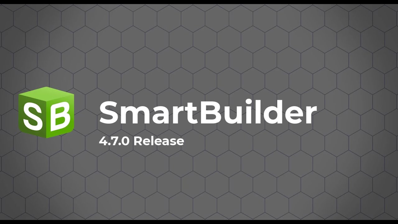 SmartBuilder 4.7.0 Release - YouTube