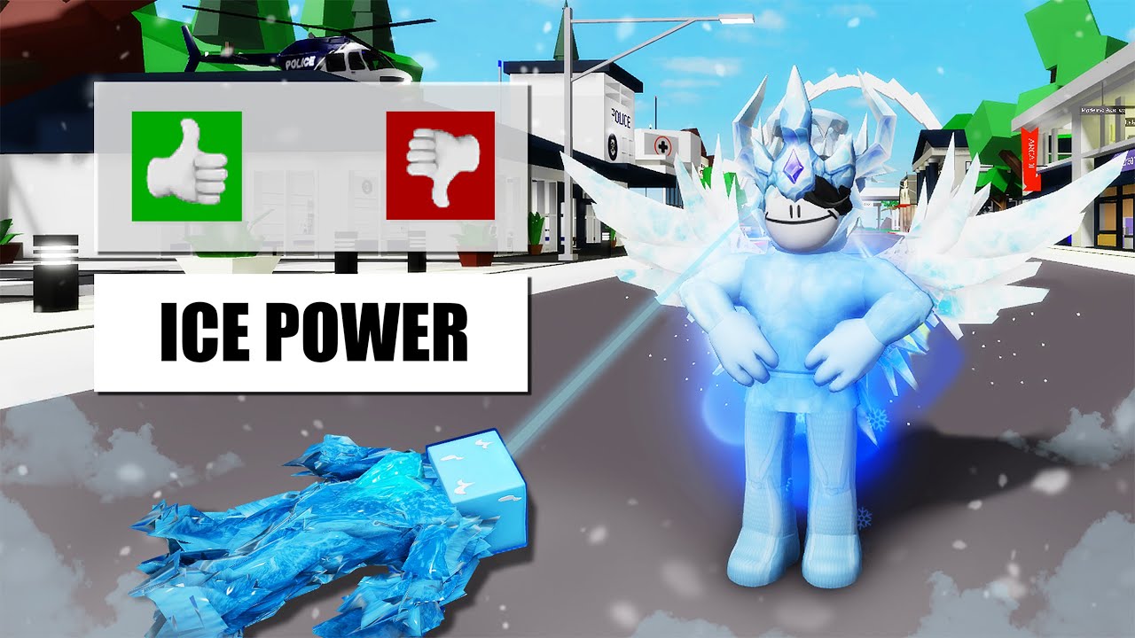 NEW!! Cara Mendapatkan ICE POWER Di Brookhaven - Roblox - YouTube