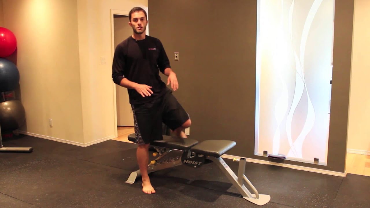 Cross Body Step Ups - YouTube