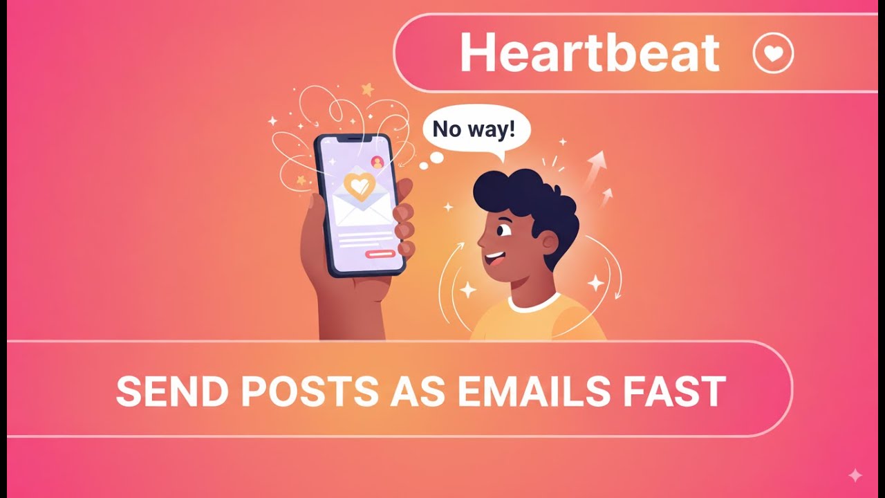 How To Send Posts As Emails In Seconds! - YouTube
