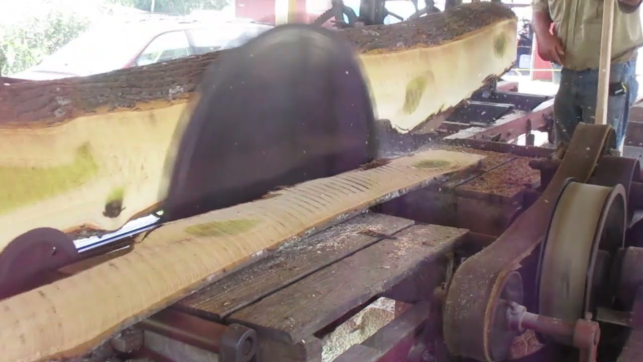Frick sawmill at Mason Dixon steam show 2022 # 903 - YouTube
