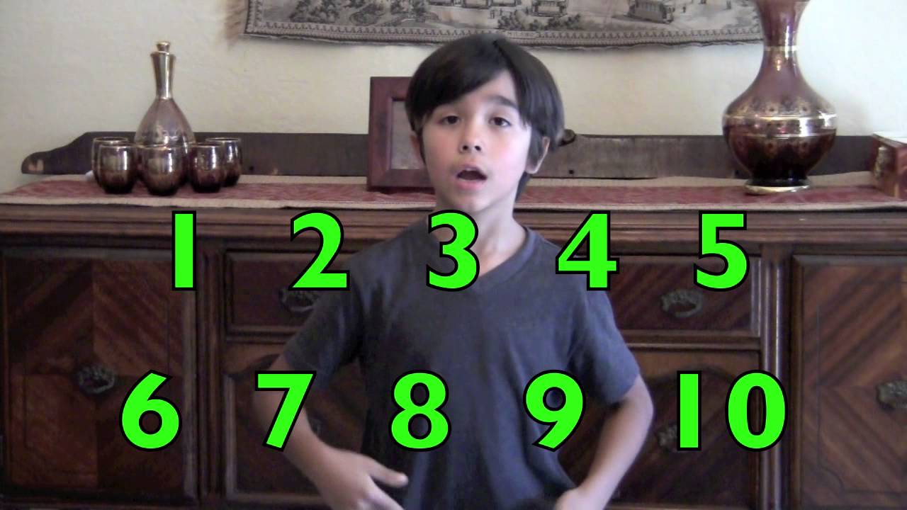 LET'S COUNT 1 - 10 Toddlers, PRESCHOOL (Jumping & Clapping) MATH - YouTube