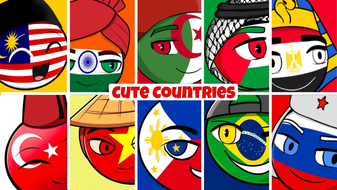 Travel the World with Art: Drawing Cute Country Characters! ️🎨 - YouTube