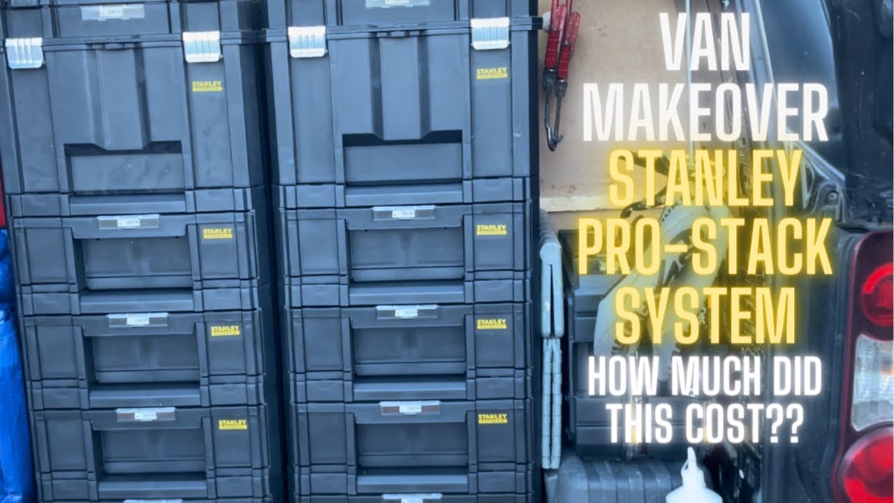 Stanley Pro-Stack System | Van Tour | Van Racking | Locksmith - YouTube