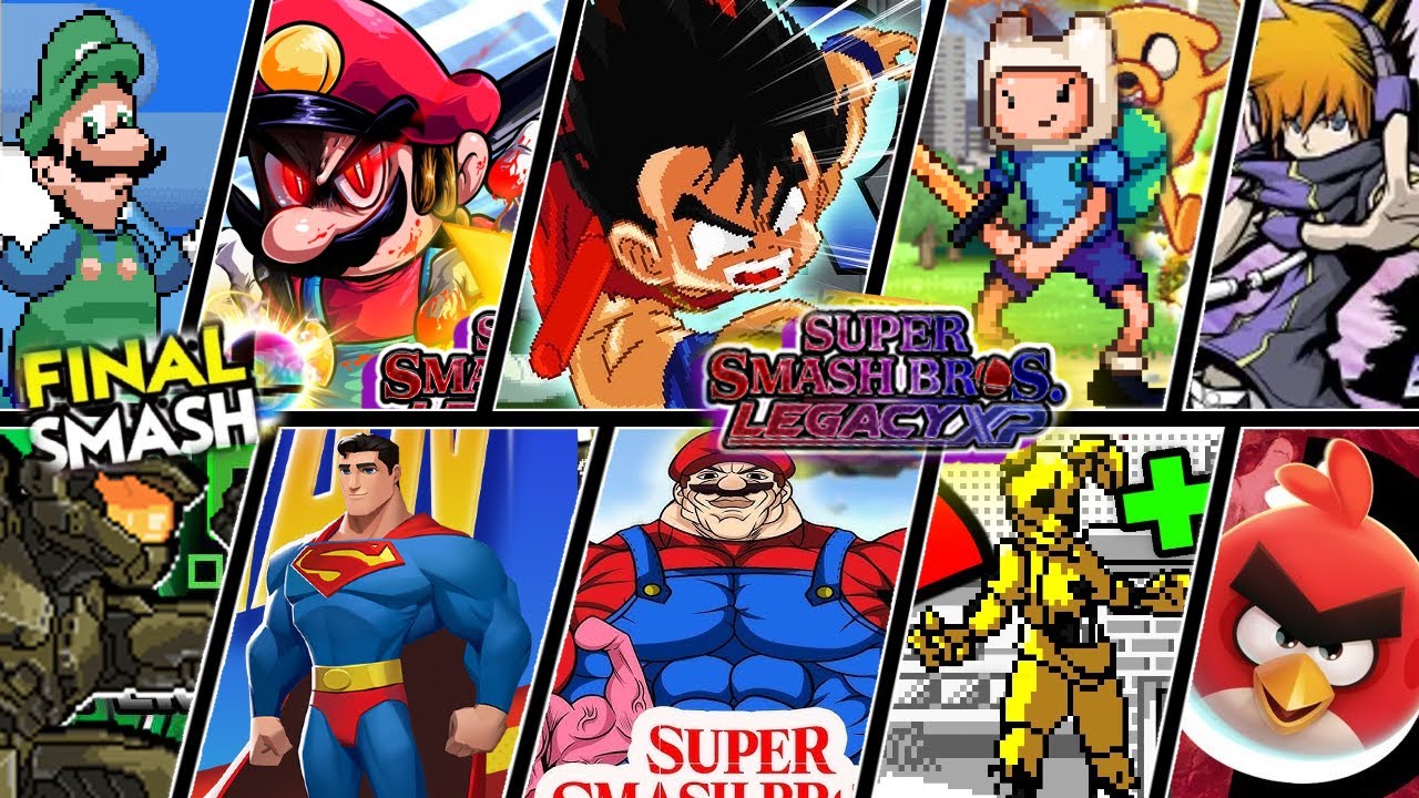 Super Smash Bros Crusade: Mods All Final Smashes - (60FPS) - YouTube