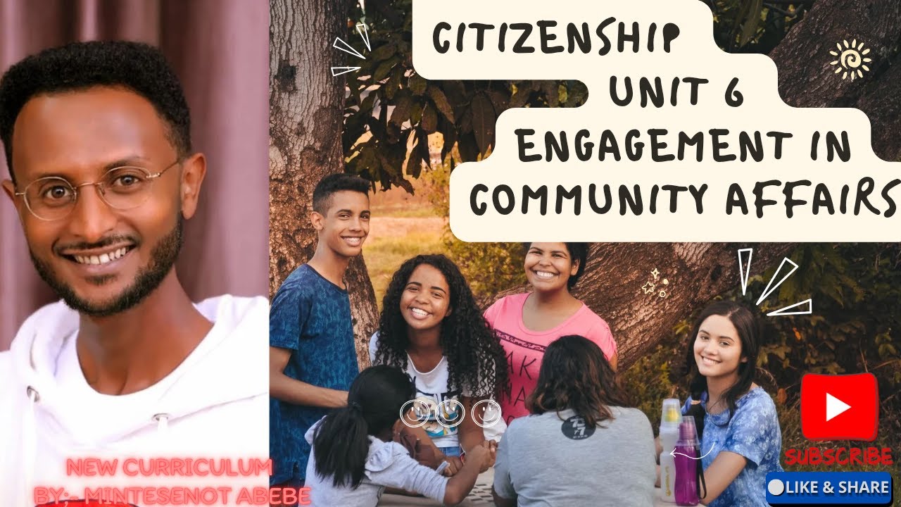 GRADE 7 CITIZENSHIP UNIT 6: ENGAGEMENT IN COMMUNITY AFFAIRS - YouTube