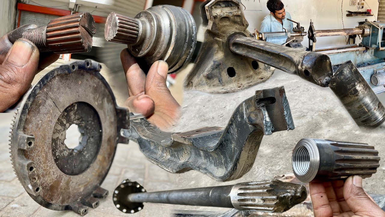 6 Broken Different Parts Of Heavy Truck || A Very Strong Repairing of ...