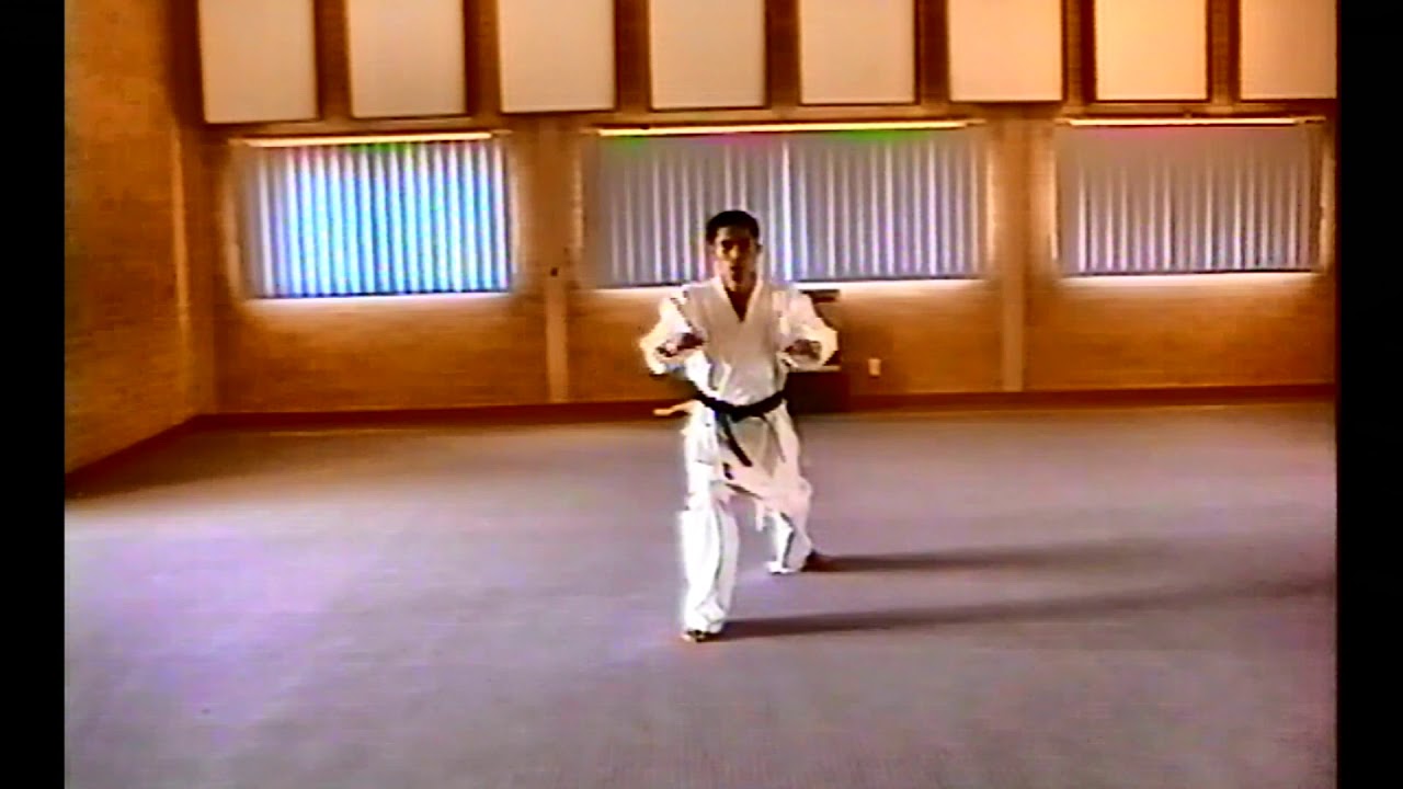 4) KSK Kata Saifa - Front & Rear view - sempai Myles Perry - YouTube