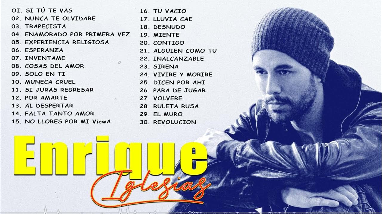 ENRIQUE IGLESIAS MIX EXITOS ROMANTICOS - YouTube