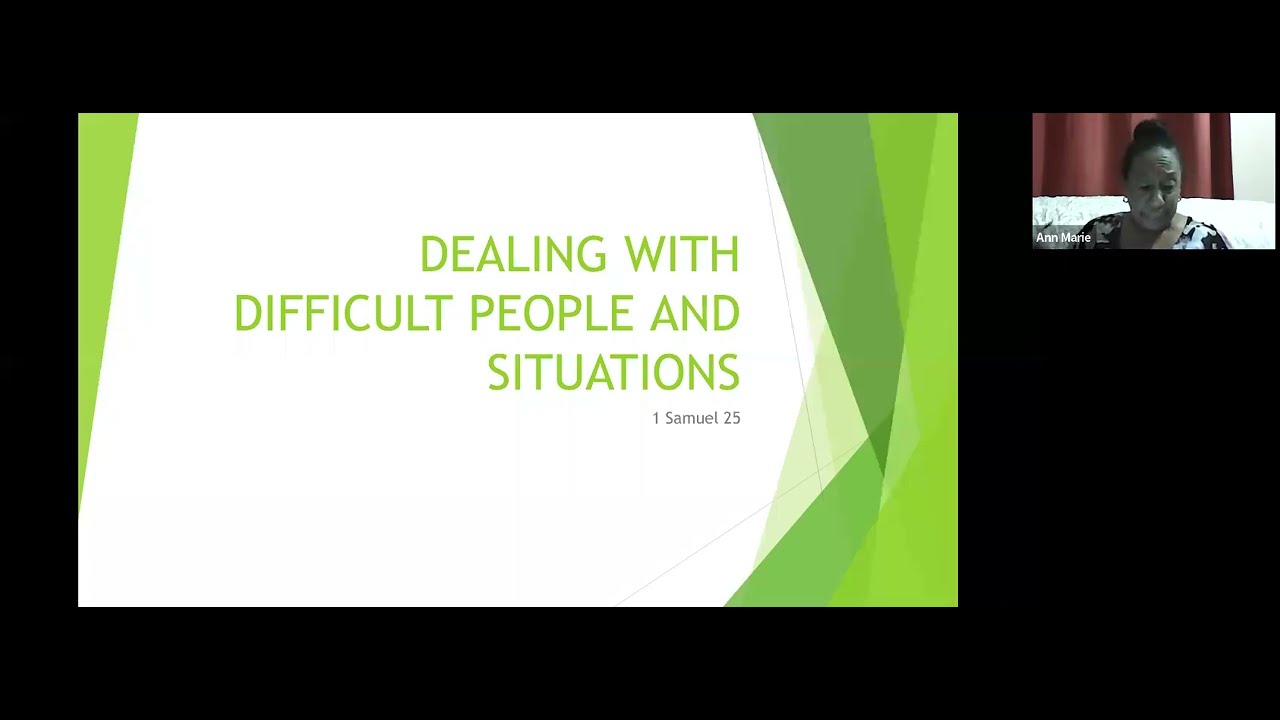 Dealing with Difficult People, Difficult Situations - YouTube