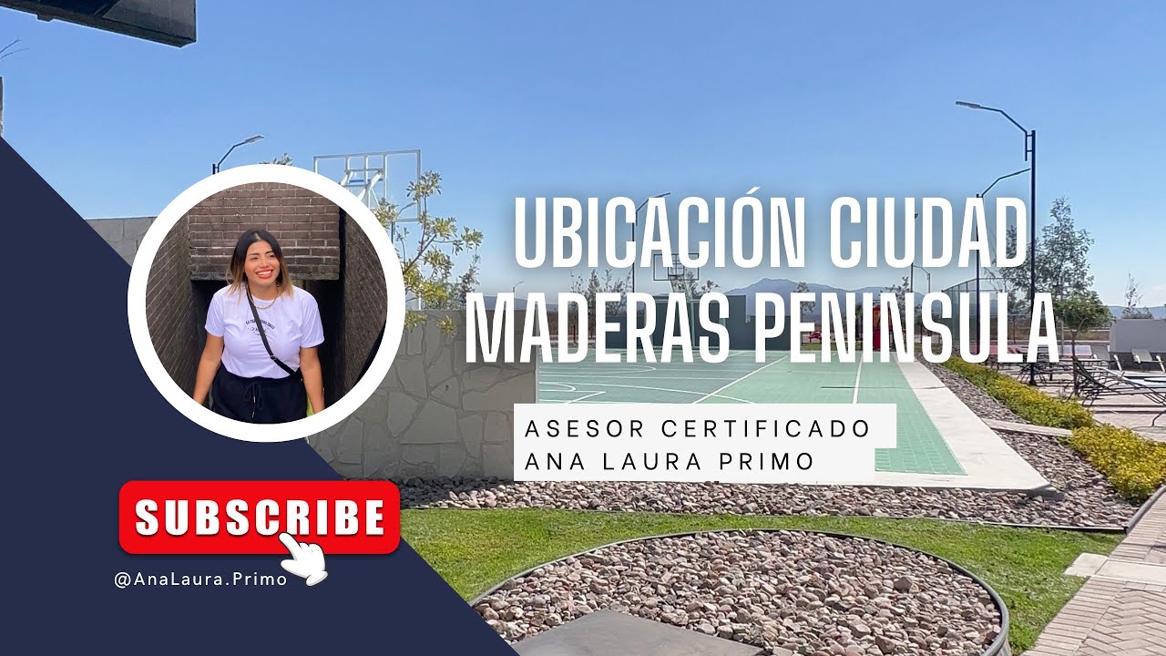 Ubicación de Ciudad maderas PENINSULA / Terrenos en Yucatán - YouTube