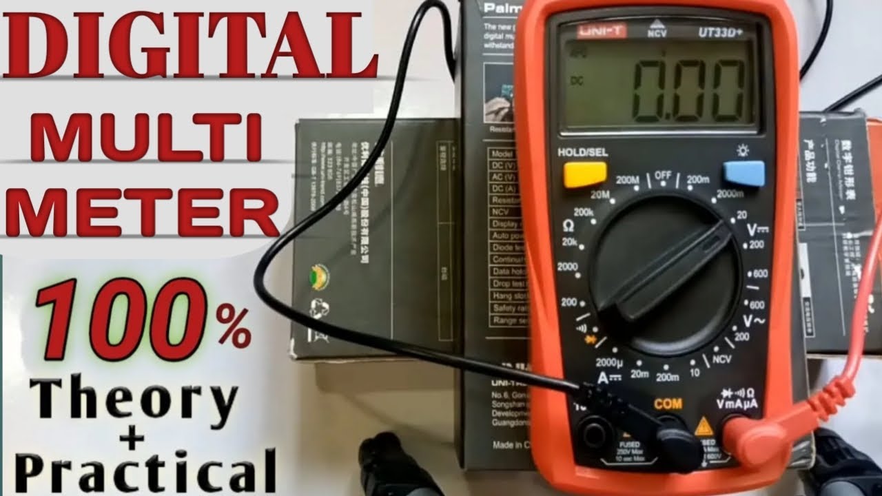 How to use a Digital Multimeter | Multimeter tutorial | Digital ...