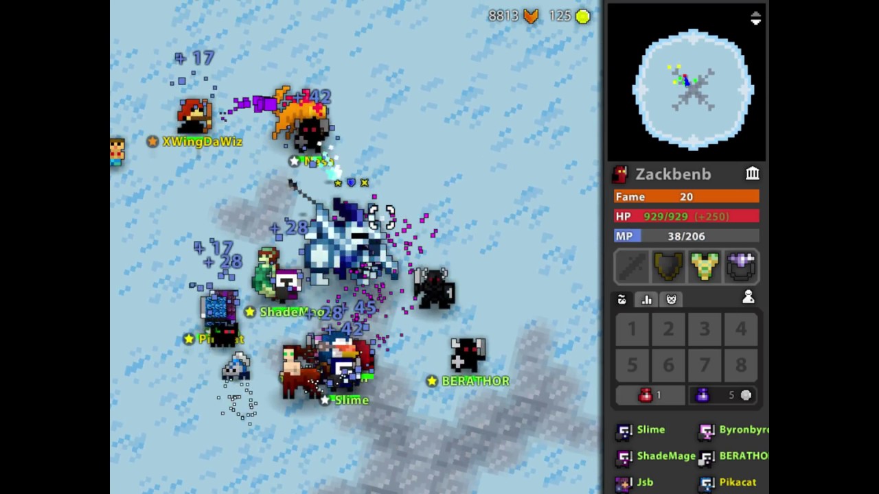 [Rotmg] Shield only Ice tomb w/ Garden. Excuse Mic - YouTube