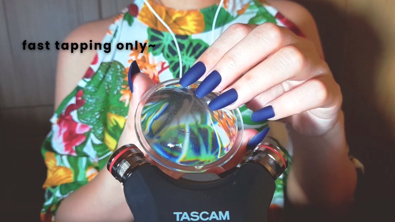 ASMR FAST TAPPING ONLY FOR 40MINS+ (No Talking) - YouTube