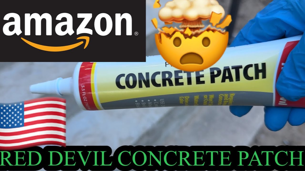 RED DEVIL CONCRETE PATCH AMAZON - YouTube