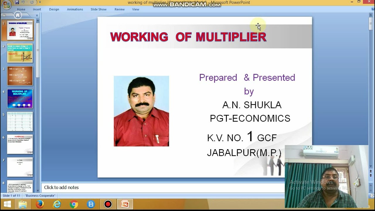 Working of multiplier - YouTube
