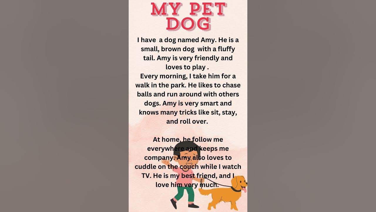 My Pet Dog| Short story | trending reels | #kidtimestorytime # ...