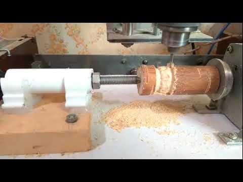 diy cnc rotary 4th axis | поворотная ось своими руками - YouTube