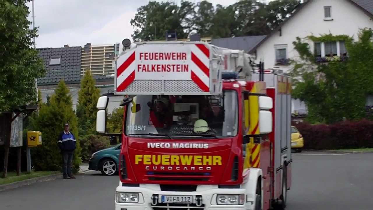 HuLF Magirus Multistar Freiwillige Feuerwehr Falkenstein/V. - YouTube